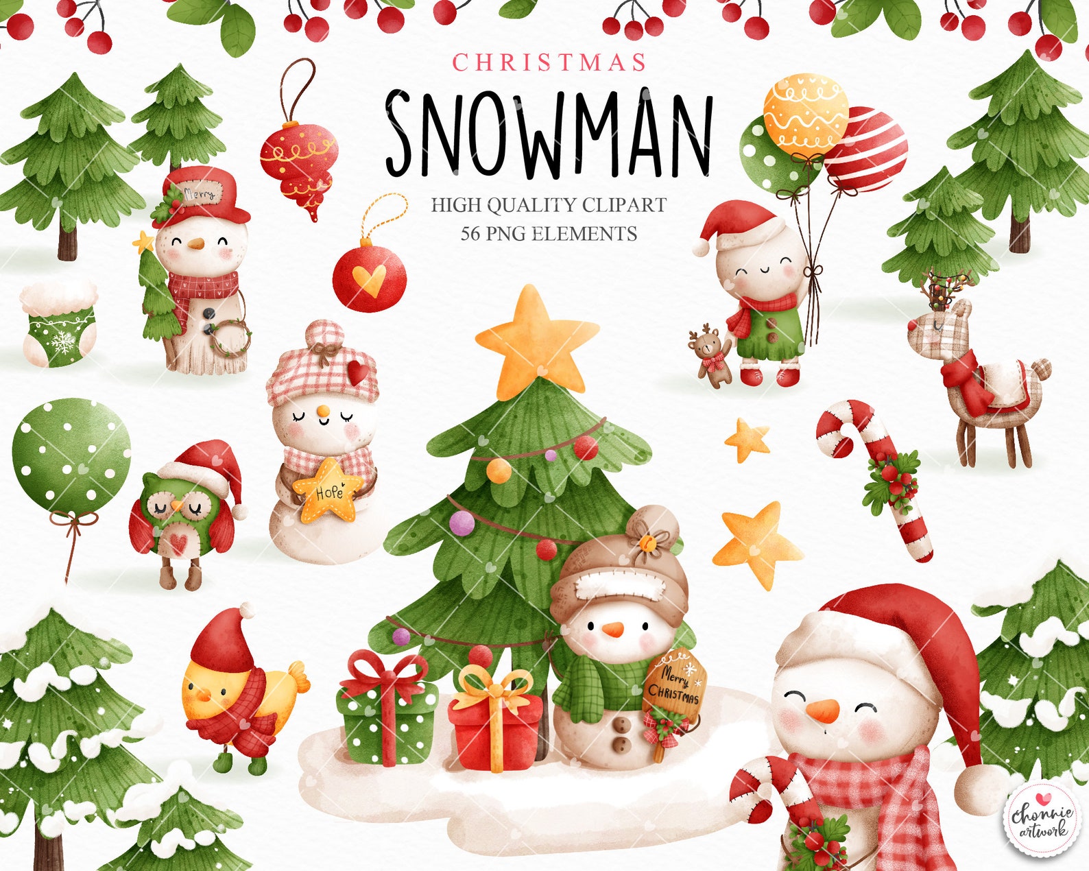 Christmas Vintage Snowman Clipart Christmas Clipart Vintage - Etsy