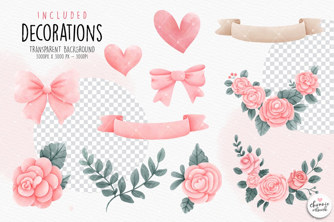 Prince and Princess Clipart Castle Clipart Fairytale - Etsy