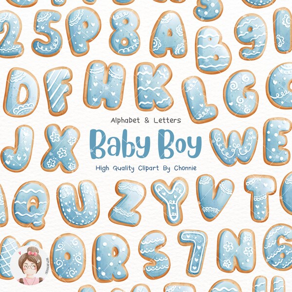 Baby Boy Cookies - Etsy