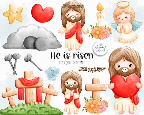Risen Christ Clip Art