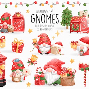 Christmas Clipart Bundle, Christmas Clipart, Santa Clipart, Christmas ...