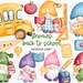 Character Gnome Clipart Bundle, Gnome Chef, Gnome Nurse, Gnome Coffee ...