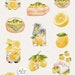 Lemons Gnome Clipart, Lemons Clipart, Fruit Gnome Clipart, Citrus Gnome ...