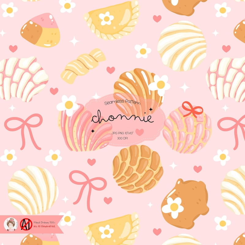 Mexican Pan Dulce Pattern - Etsy