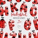 Ladybug Font, Ladybug Alphabet, Font, Letter - Etsy