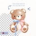 Coquette 4th of July Bear Png, 4th of July Png, Trendy Png, Girly Png ...