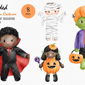 Halloween Clipart, Halloween Costume Clipart, Children Halloween ...