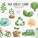 Earth Day Clipart, Environment Clipart, Love Earth Clipart, Eco ...