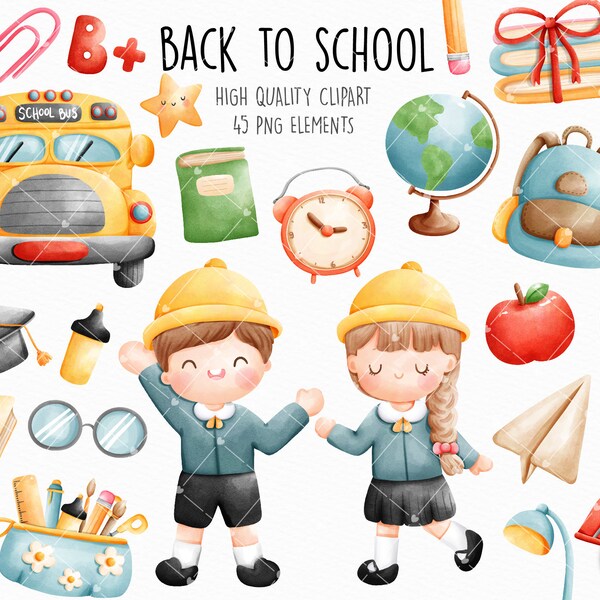 School Clipart - Etsy