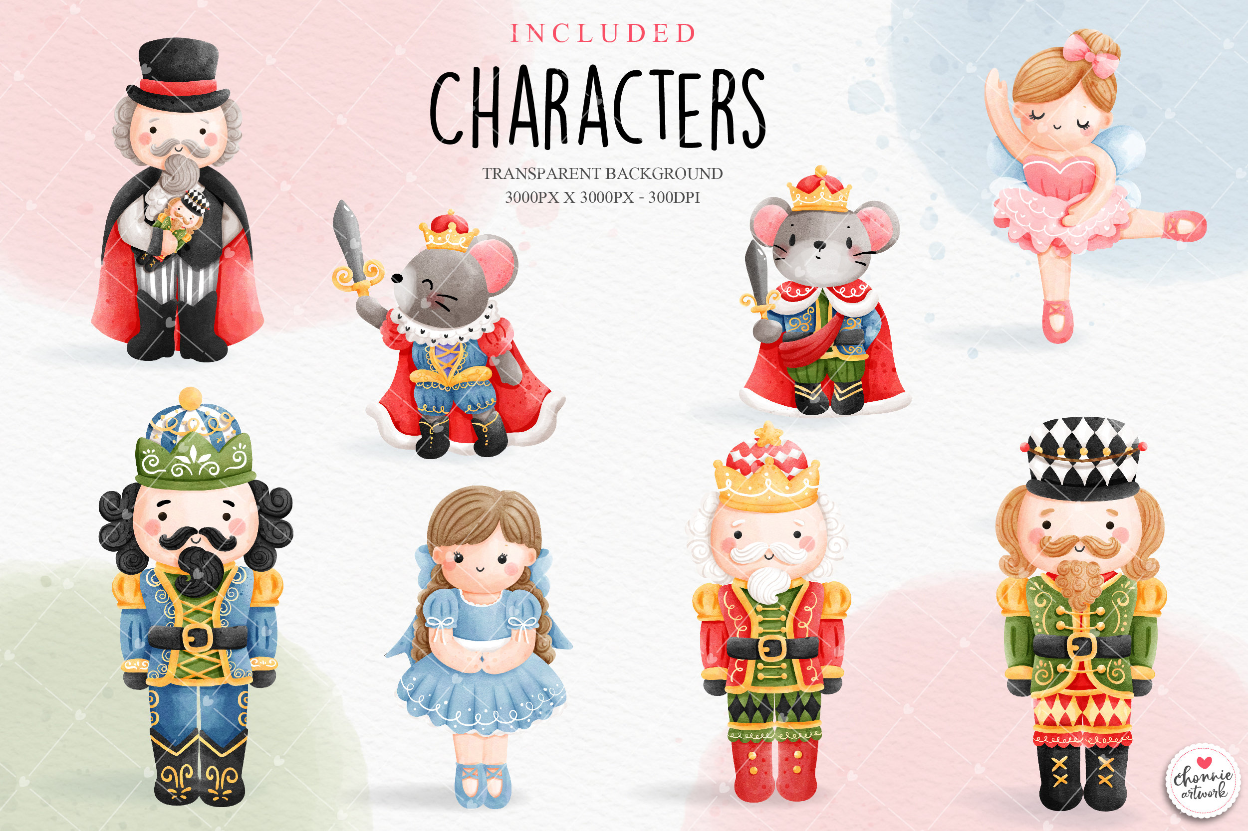 The Nutcracker Clipart Nutcracker Ballet Clipart Nutcracker - Etsy Hong ...