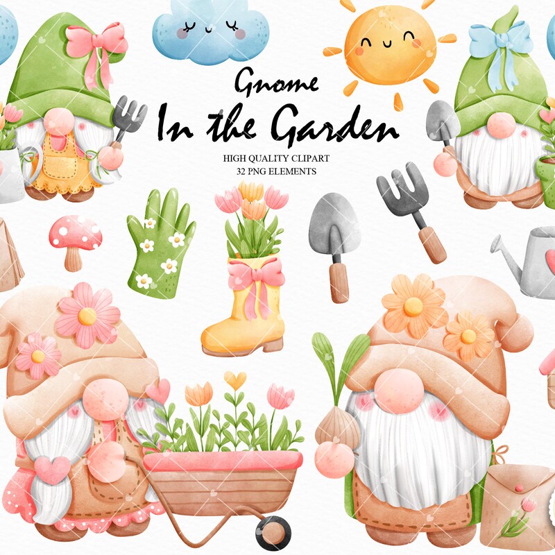 Spring Gnomes - Etsy