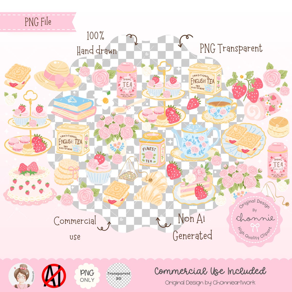 Afternoon Tea Cup Wrap, Coquette Cup Wrap, Flowers Wrap, Daisy Cup Wrap ...