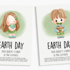 Earth Day Clipart, Environment Clipart, Love Earth Clipart, Eco ...