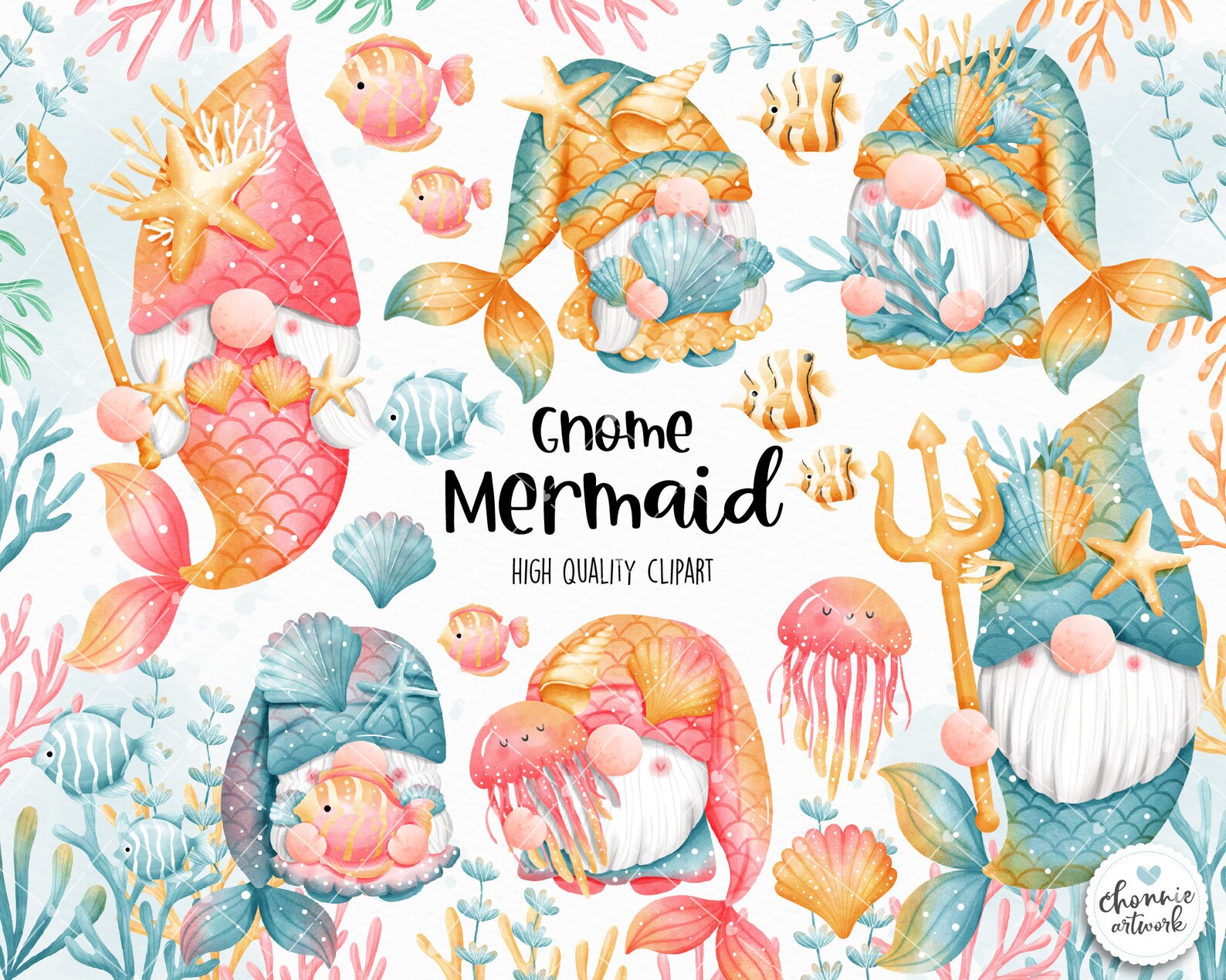 Character Gnome Clipart Bundle Gnome Chef Gnome Nurse Gnome - Etsy