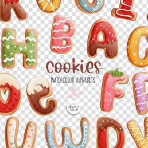 Cookies Alphabet, Christmas Alphabet, Valentines Alphabet, Love ...