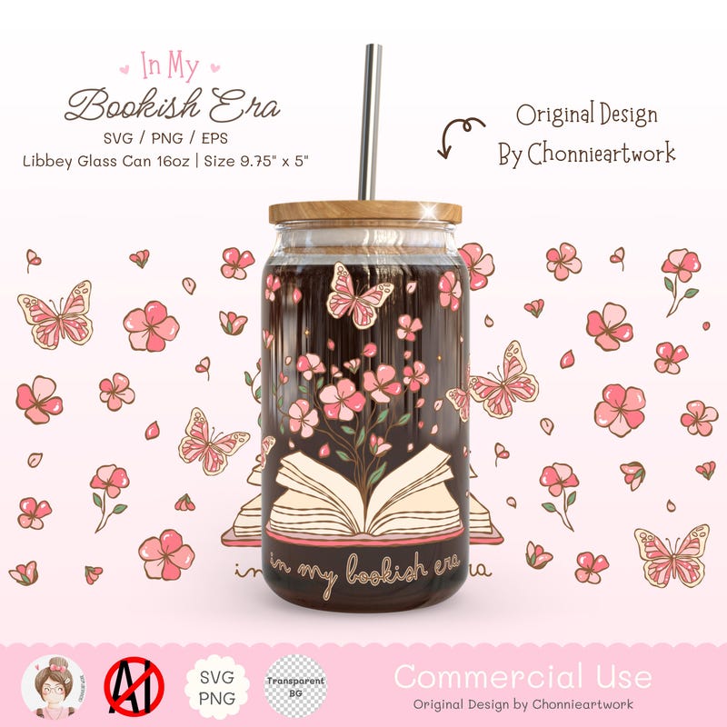 Uv Dtf Decal Bookish - Etsy UK