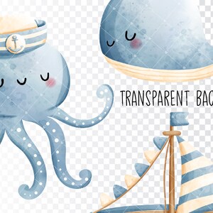 Nautical Clipart, Ocean Clipart, Lighthouse, Marine Clipart - Etsy