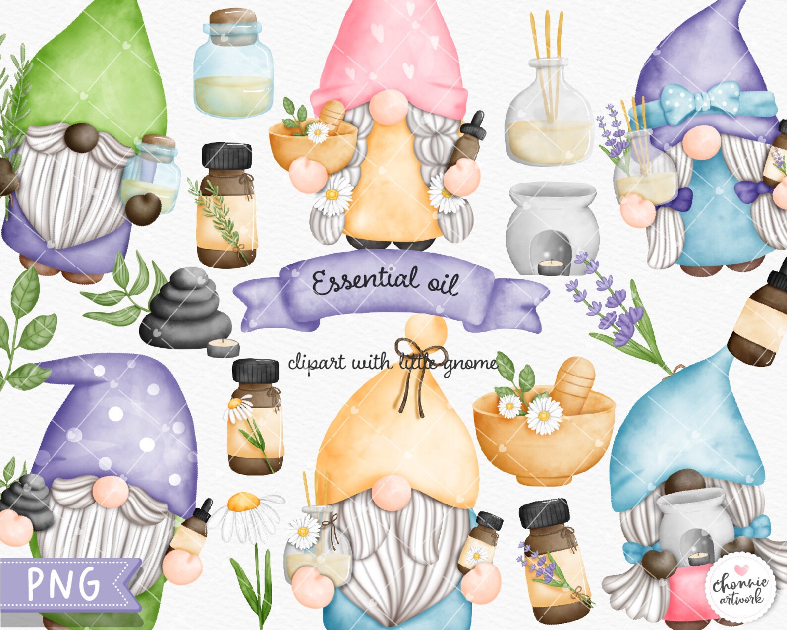 Character Gnome Clipart Bundle Gnome Chef Gnome Nurse Gnome - Etsy