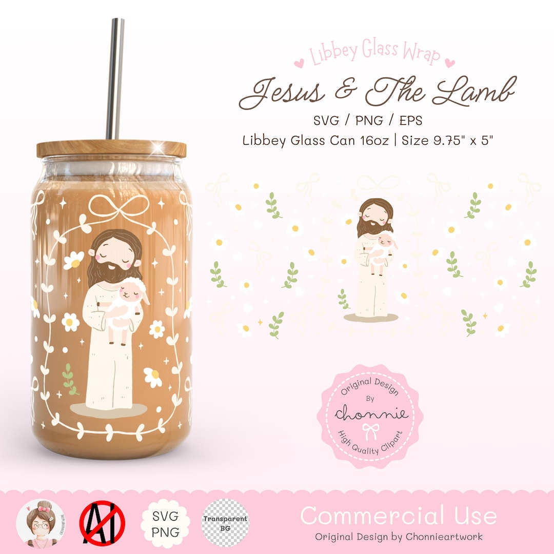 Jesus Cup Wraps, Cup Wrap Christianity, Christian Cup Wrap PNG ...