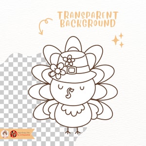 Groovy Autumn Digital Stamp Thanksgiving Clip Art Groovy Retro Clipart ...