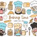 Baker Gnome SVG, Chef Gnomes SVG, Baker Gnome Clipart, Cooking Gnome ...