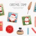 Christmas Mail Clipart Christmas Delivery Clipart Christmas - Etsy