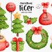 Christmas Tiger Clipart Year of the Tiger Christmas Clipart. - Etsy