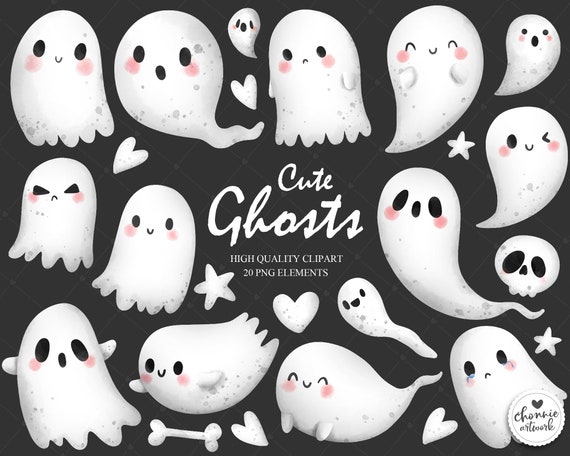Cute Ghost Clipart