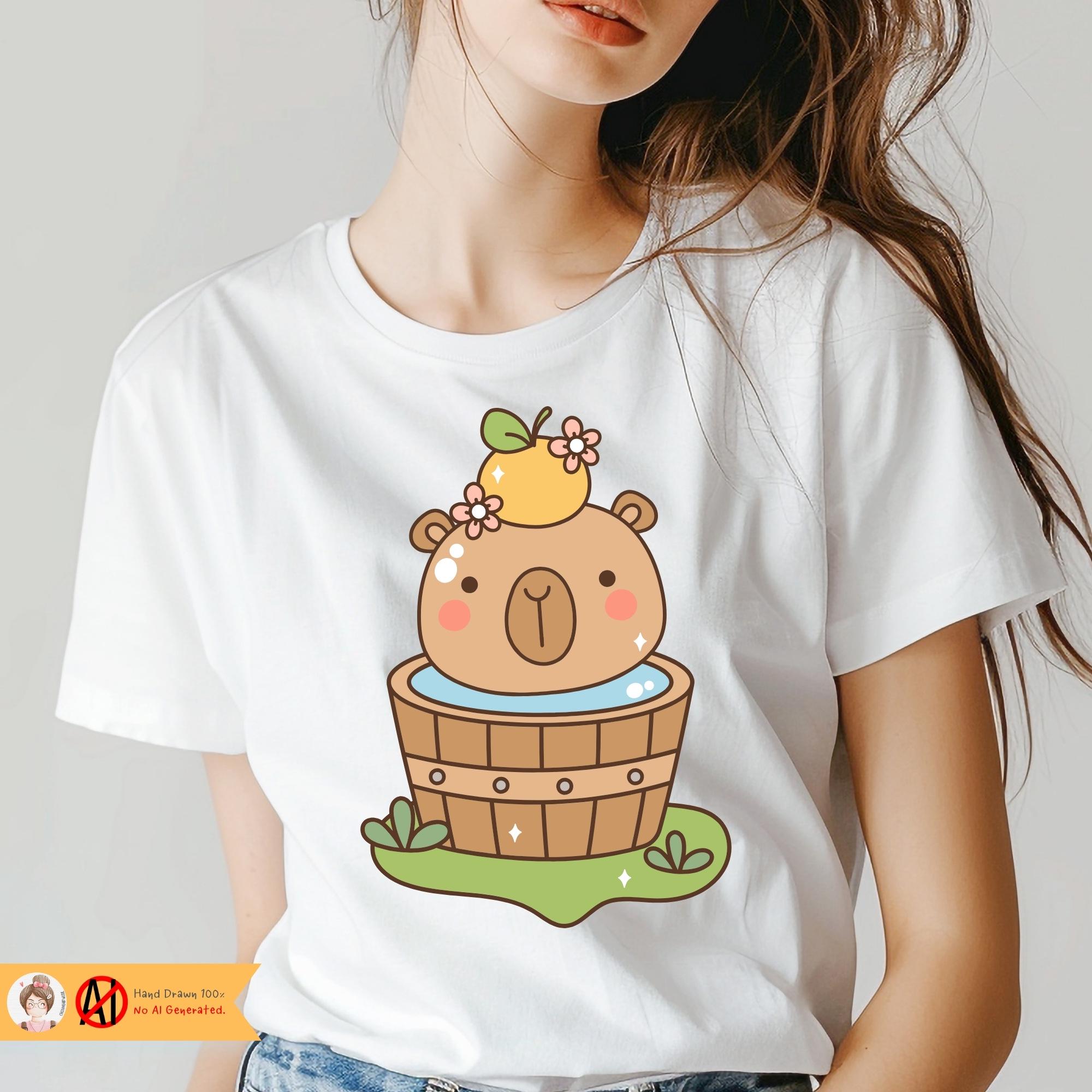 Groovy Capybara Clipart Retro Fall Png Autumn Png Hippie Flower Png ...