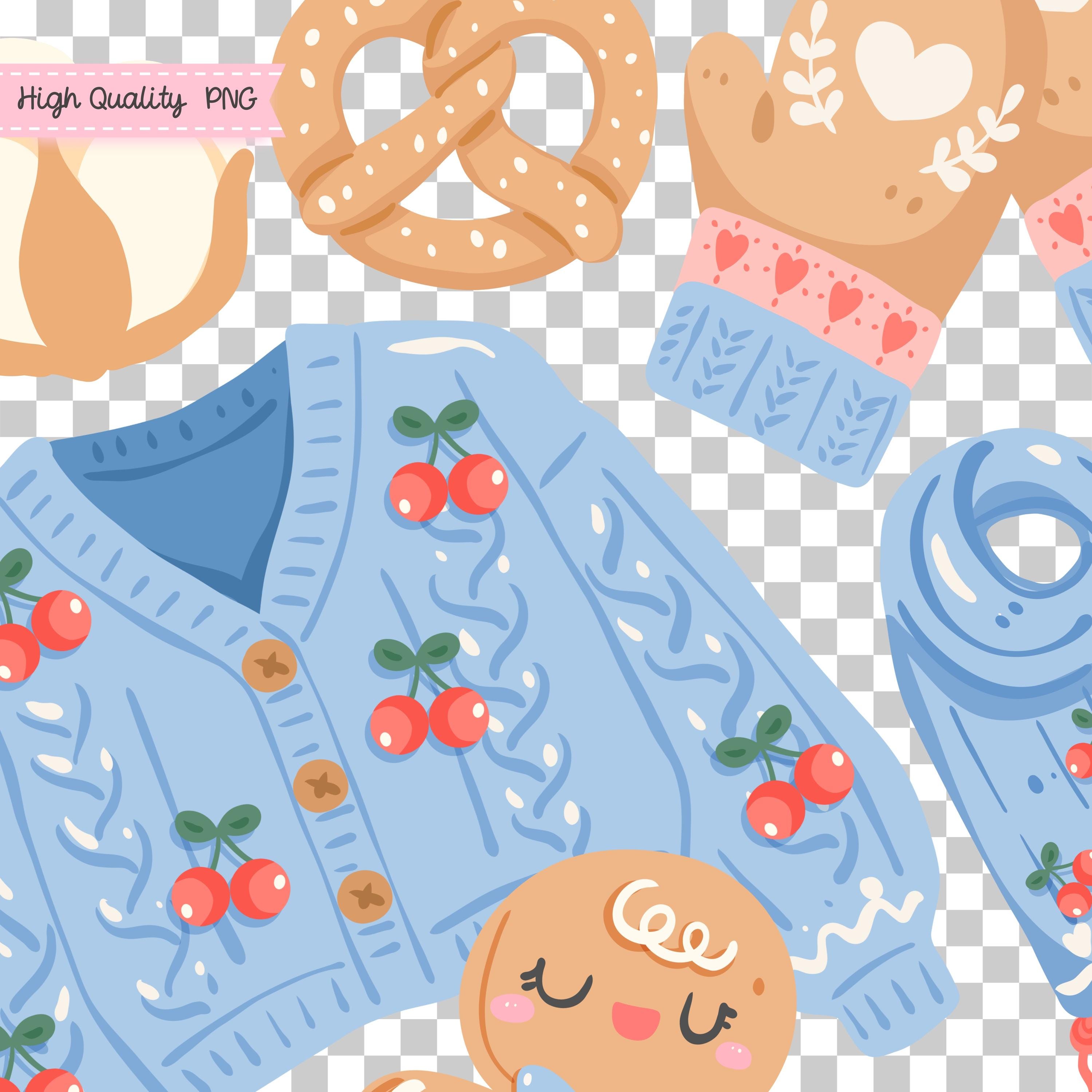 Cozy Christmas Clipart, Holiday Winter Clipart,christmas Winter Clipart ...