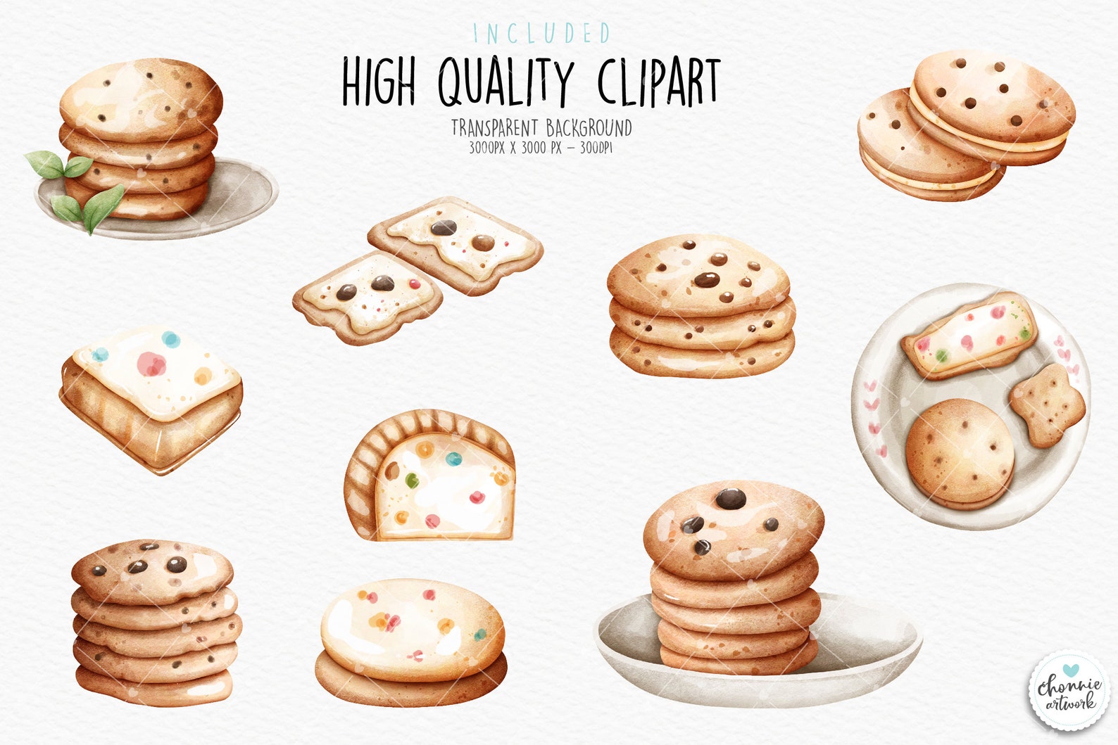 Farm Story Clipart Milk and Cookies Clipart Farm Clipart - Etsy