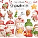 Christmas Clipart Bundle, Christmas Clipart, Santa Clipart, Christmas ...