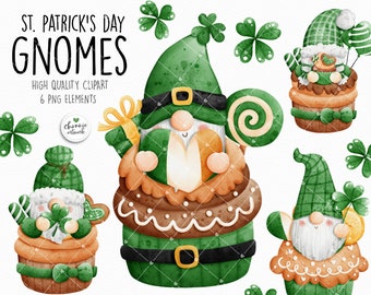 St Patrick's Gnome - Etsy
