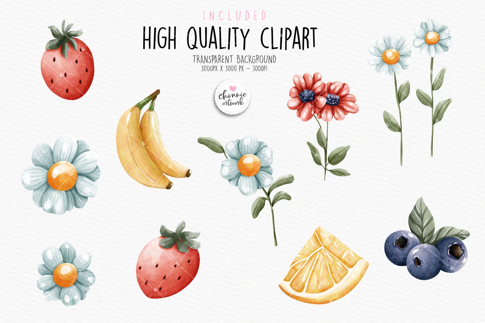 Watercolor Breakfast Clipart Breakfast Clipart Brunch - Etsy