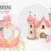 Prince and Princess Clipart, Castle Clipart, Fairytale Clipart ...