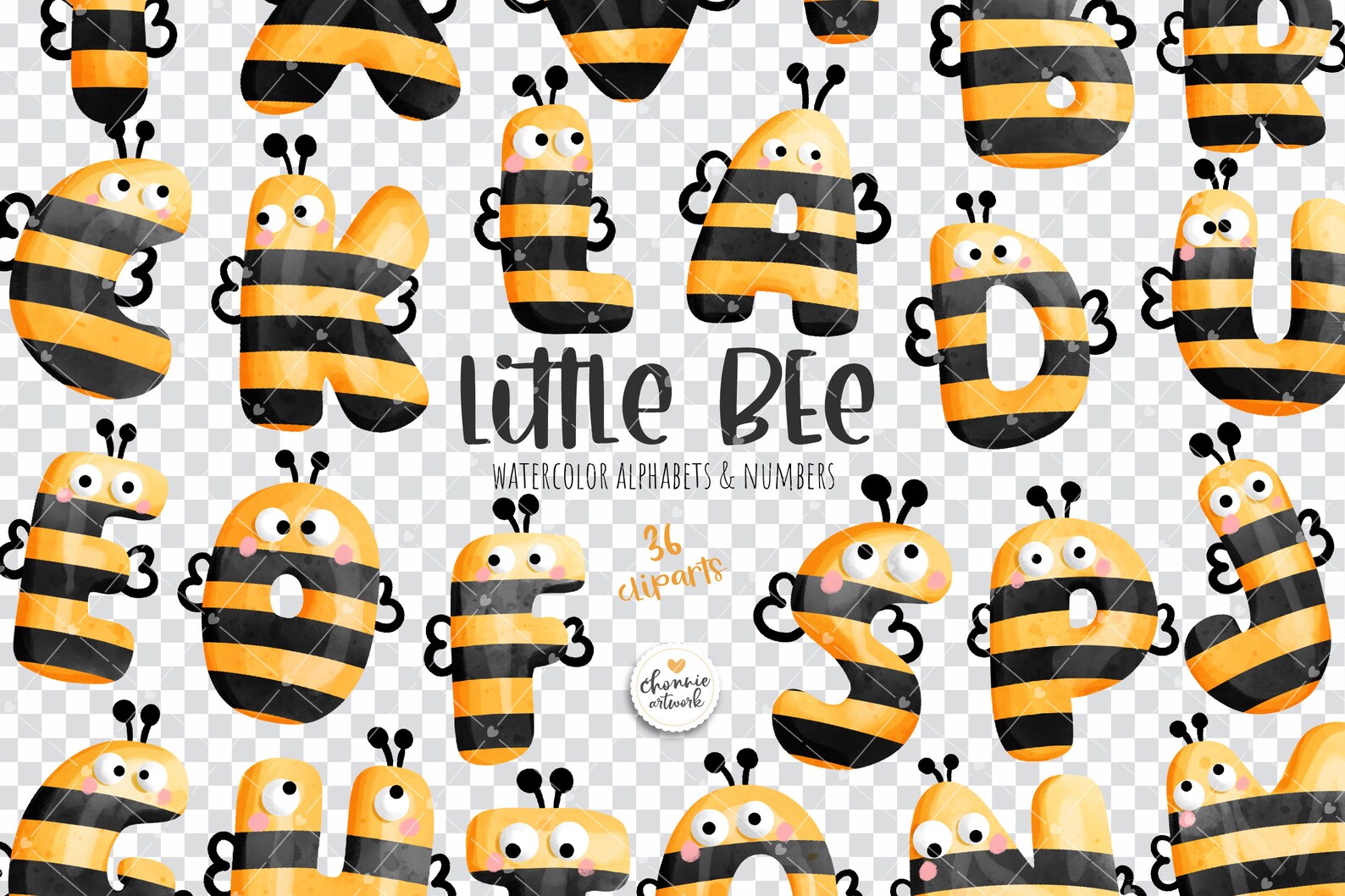 Alfabetos y números de abejas, Alfabeto de abejas, Alfabeto de abejas ...