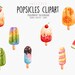 Ice Cream Gnome Clipart, Popsicle Gnome Clipart, Summer Gnome Clipart ...