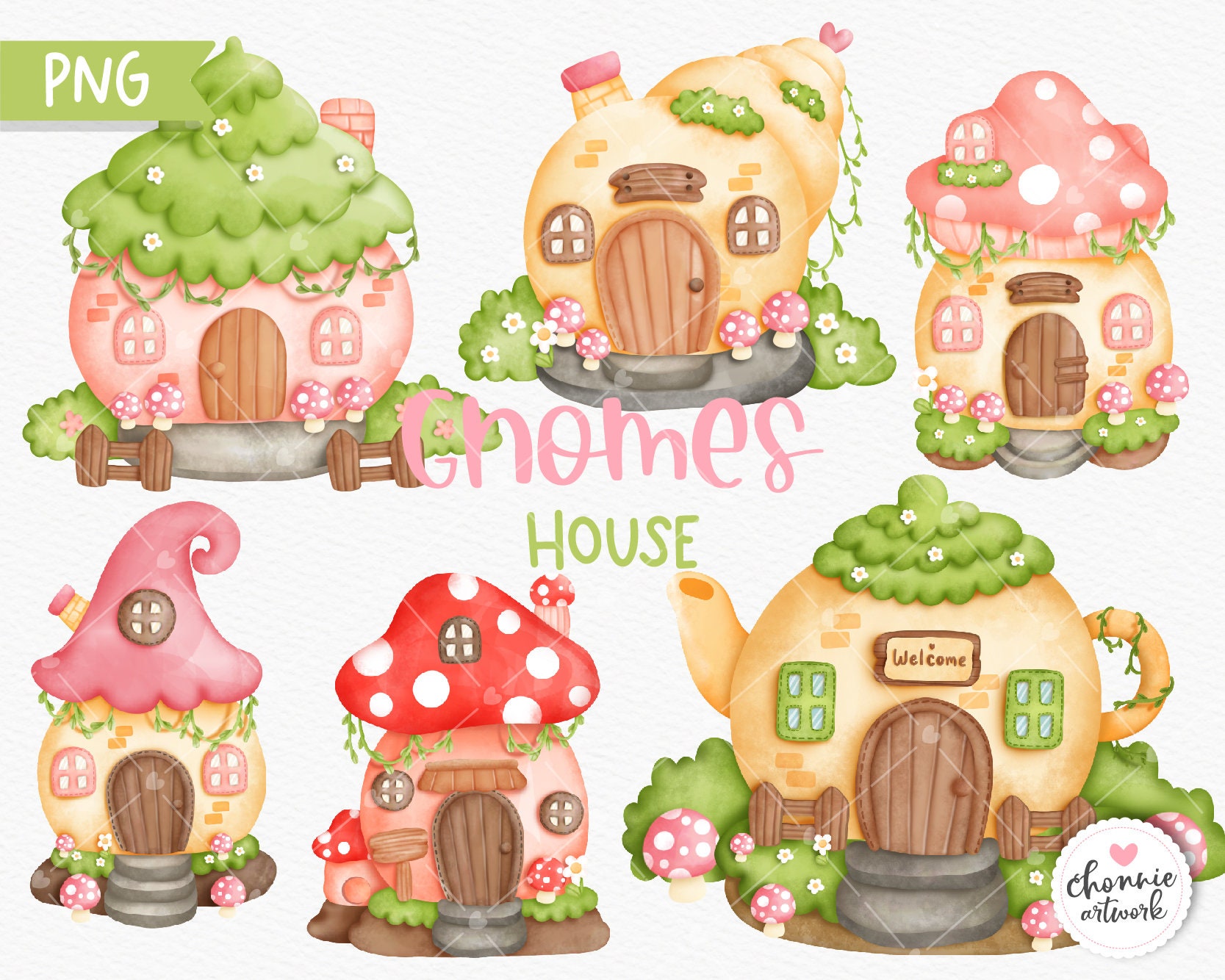 Cute Little House Clipart