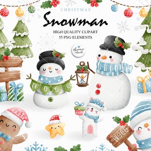 Christmas Clipart Bundle, Christmas Clipart, Santa Clipart, Christmas ...