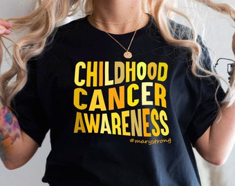 Pediatric Cancer Awareness Shirt - Etsy