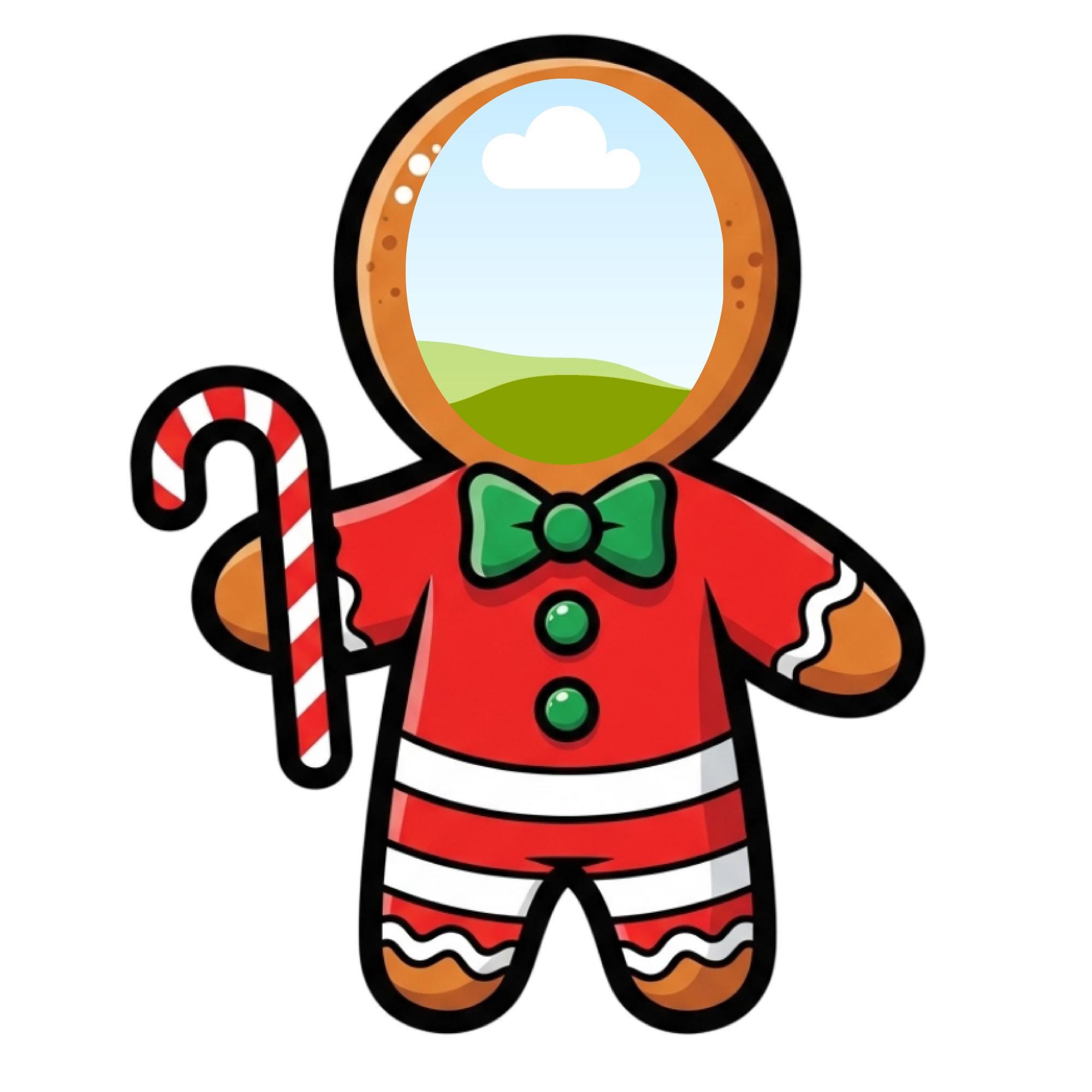 50 Christmas Elf Add Your Own Face Photo Frames Bundle, Santa, Elf Face ...