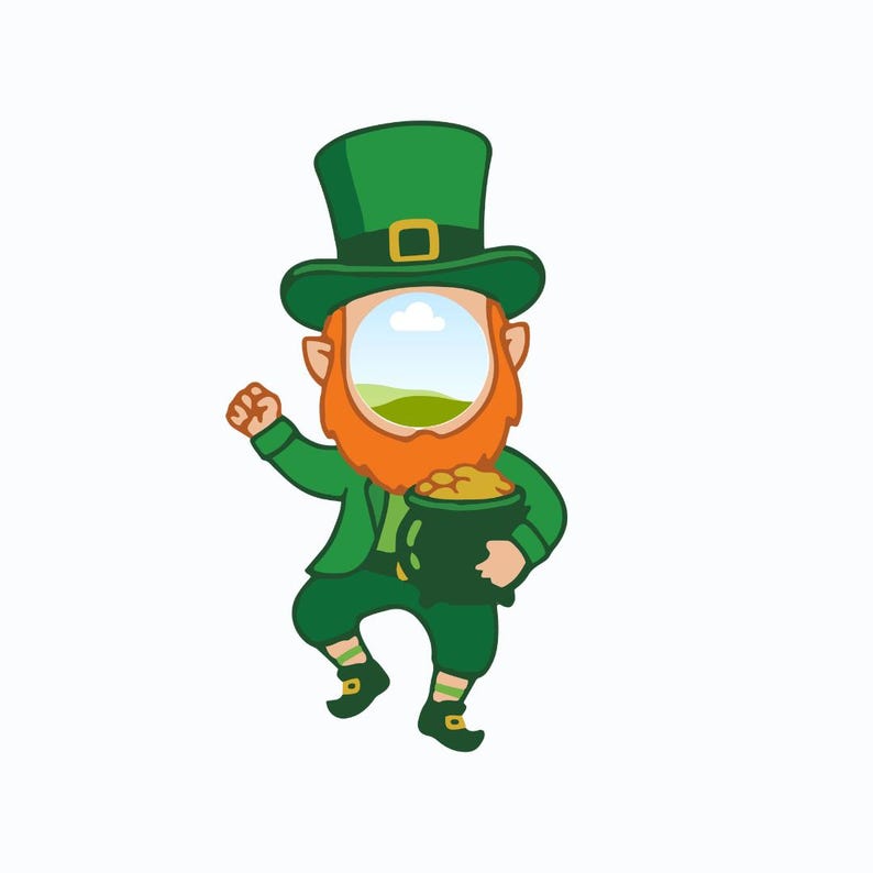 St Patrick’s Day Leprechaun Add Face Activity Bundle,bulletin Board ...