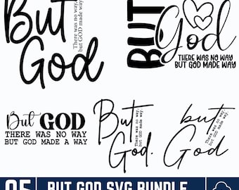 But God Svg | Faith Svg | but God Shirt Svg | Created With A Purpose ...