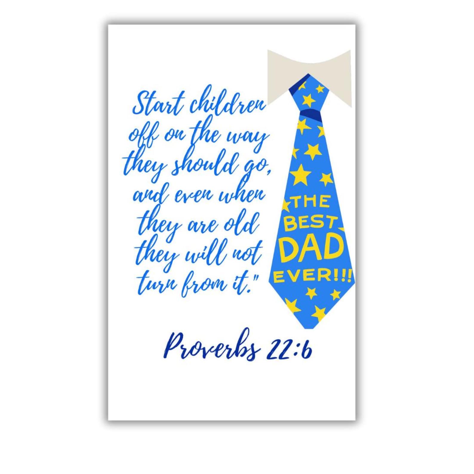 Father's Day Bible Verse Clip Art Bundle,scripture Cards,christian ...