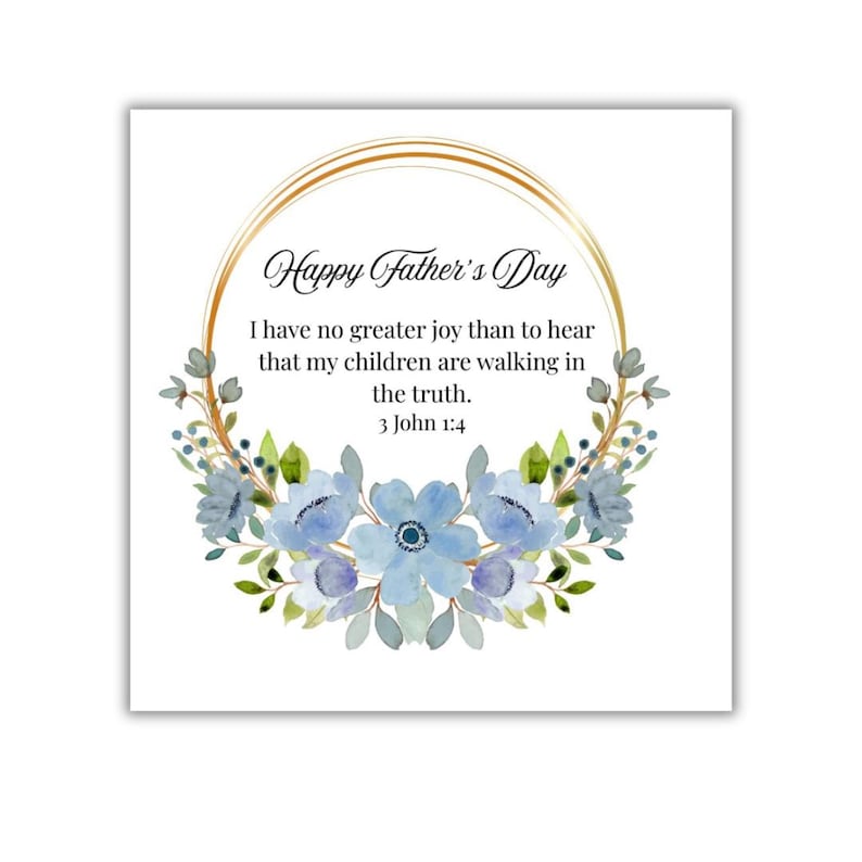 Father's Day Bible Verse Cards,scripture Cards,christian Father's Day ...