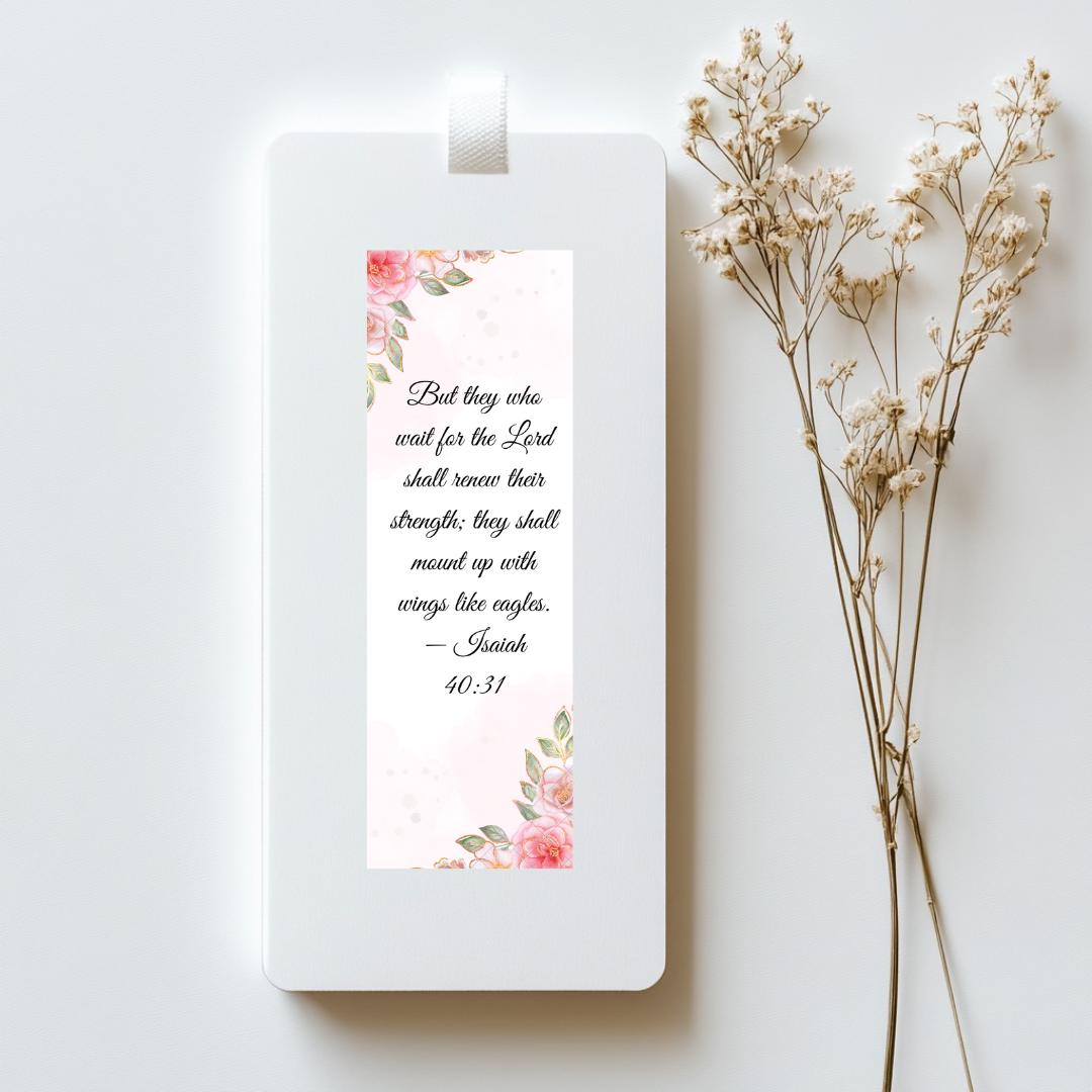 Bible Verses Bookmark Png Bundle, Inspirational Bookmark, Christian ...