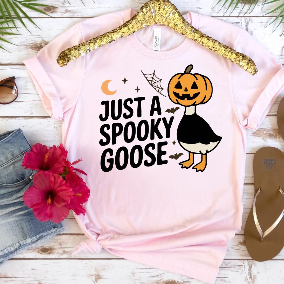 Just a Spooky Goose PNG Bundle,funny Halloween Svg, Spooky Goose Png ...