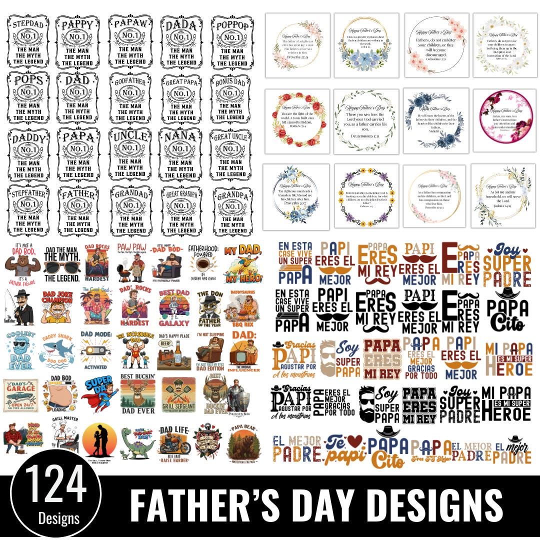 Mega Father's Day Svg Bundle,the Man the Myth the Legend ,frases Para ...