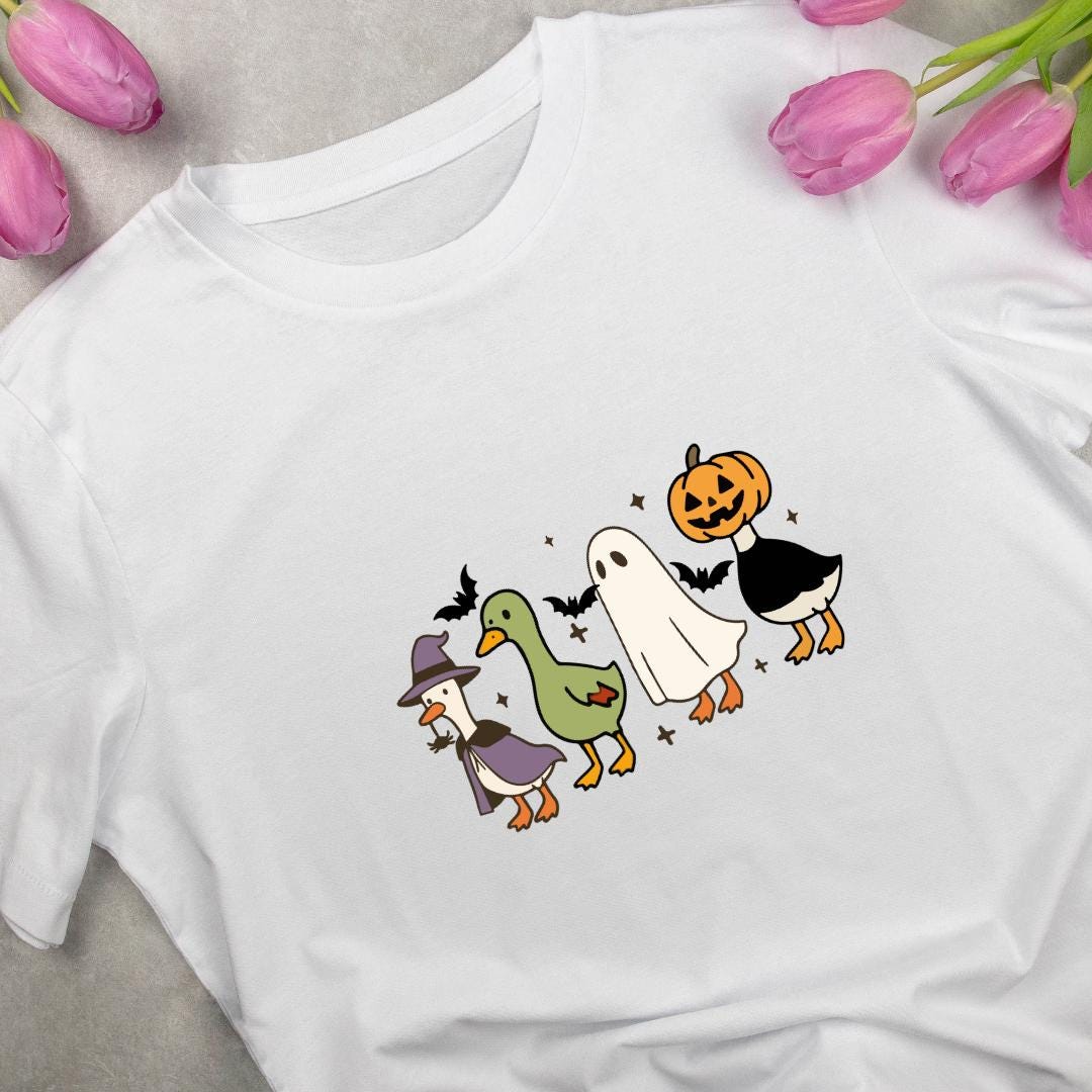 Halloween Goose Svg Bundle,funny Halloween Svg, Spooky Goose Png ...