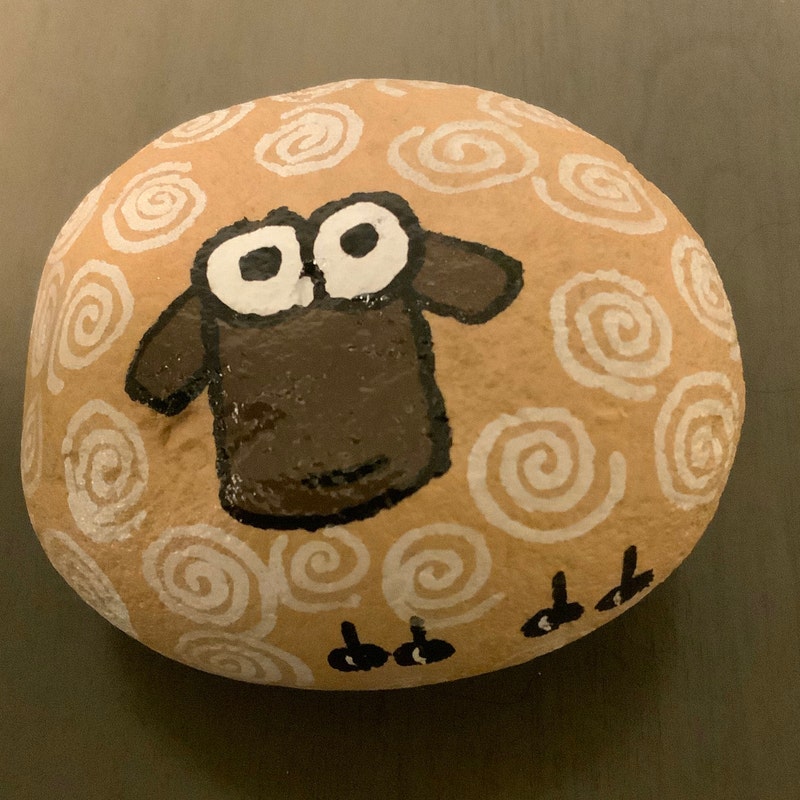 Rock Paperweight - Etsy